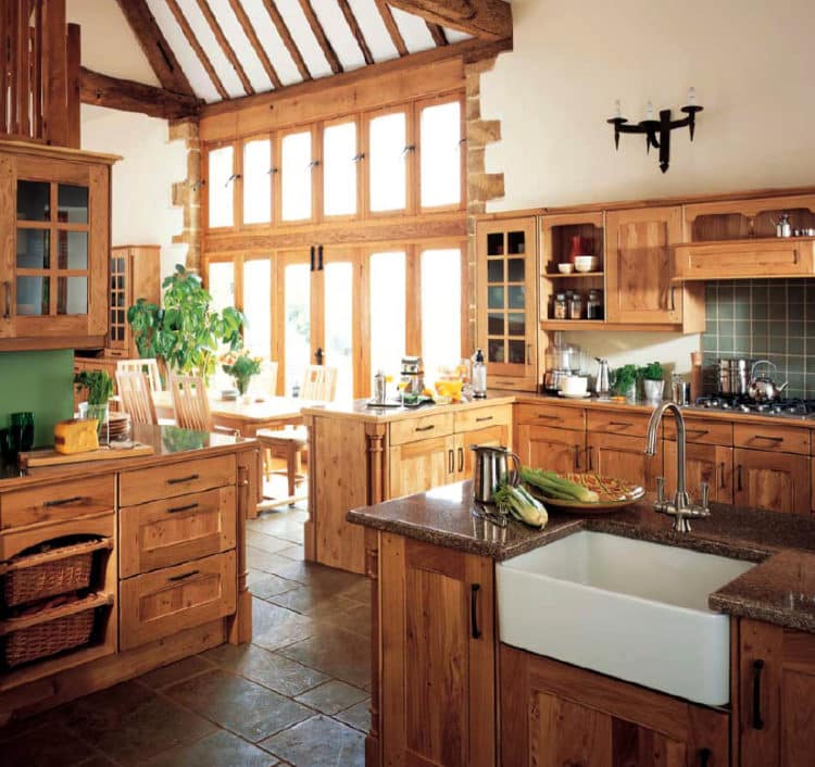 2021 Country Mutfak Modelleri: 18 Farklı Country Mutfak Dolabı